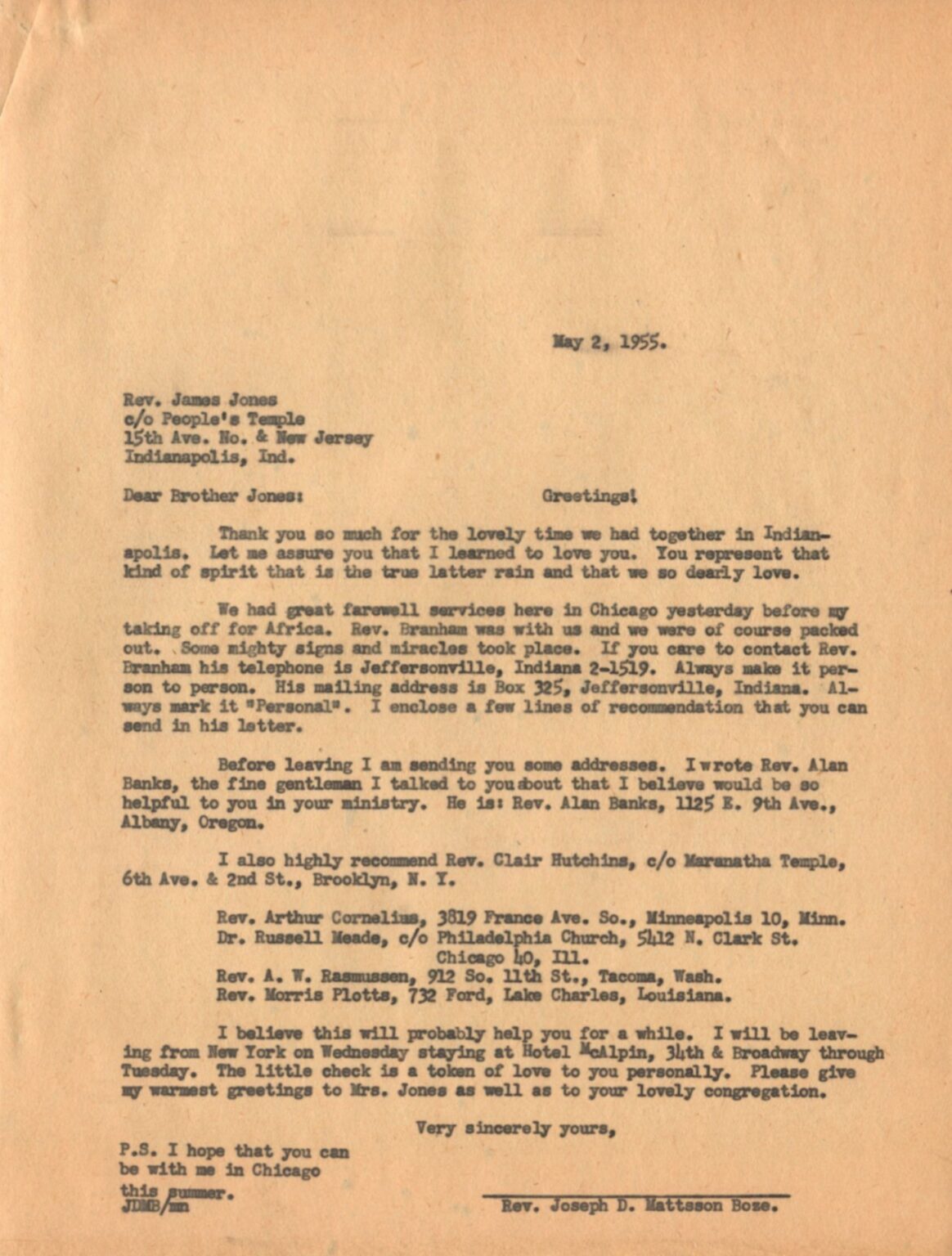 Enemy in the Camp: The Inside Story Behind Jim Jones’ 1957 Prophecy of ...